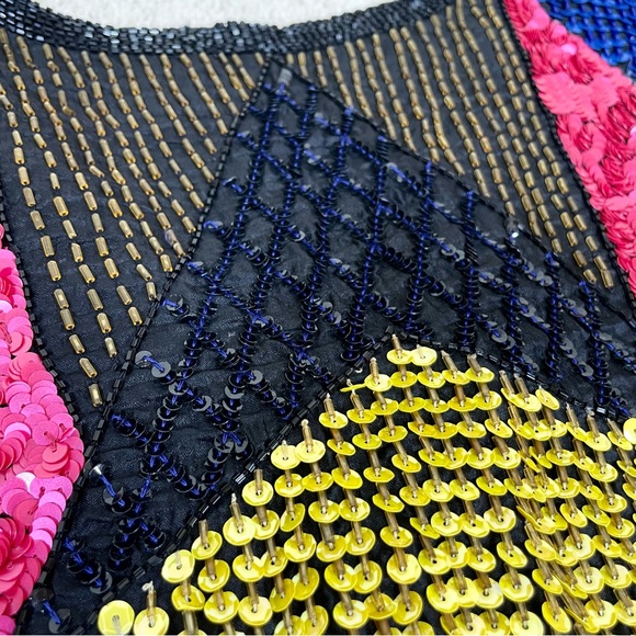 Vintage | Jackets & Coats | Vintage Sequin Beaded Embellished ...